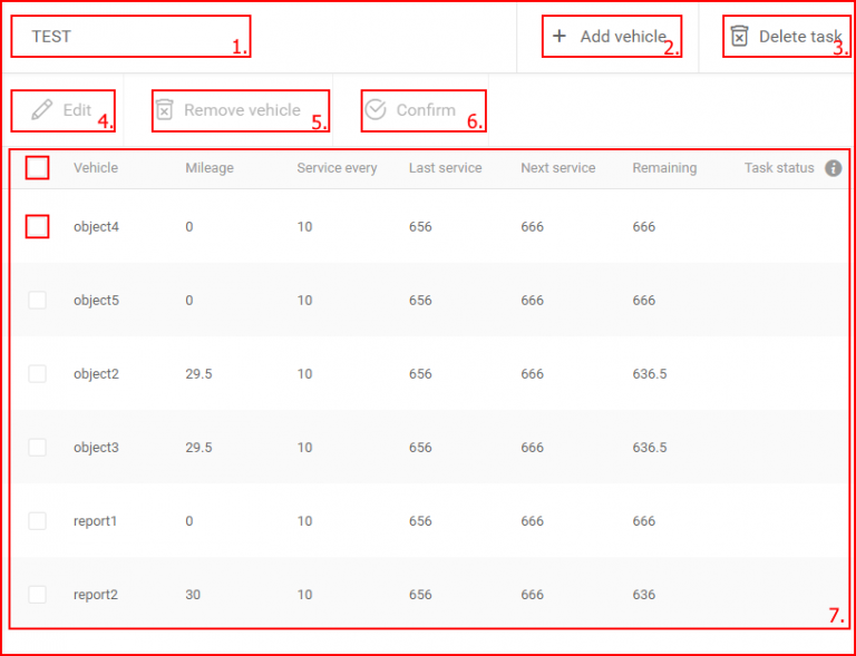 Maintenance tasks overview – FMS documentation