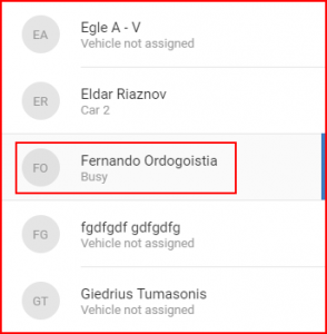 Drivers list – FMS documentation